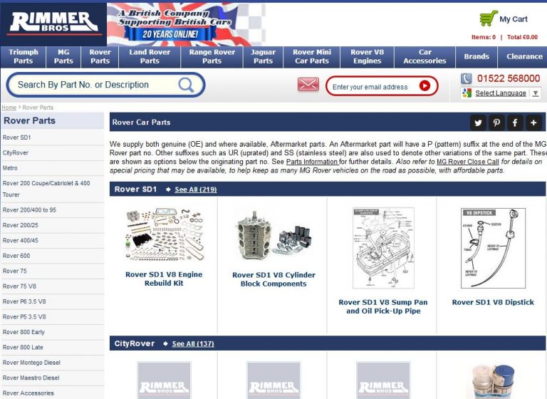 Recommended Repairers and Parts Suppliers – Rover Car Club of South ...