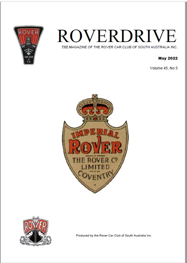 Rover Car Club of South Australia Inc.